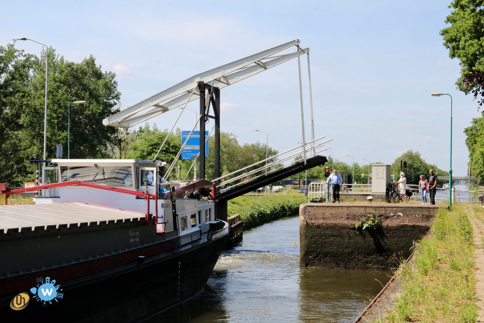 Verkeersbrug sluis 9 wordt fietsbrug - Ditishelmond.nl