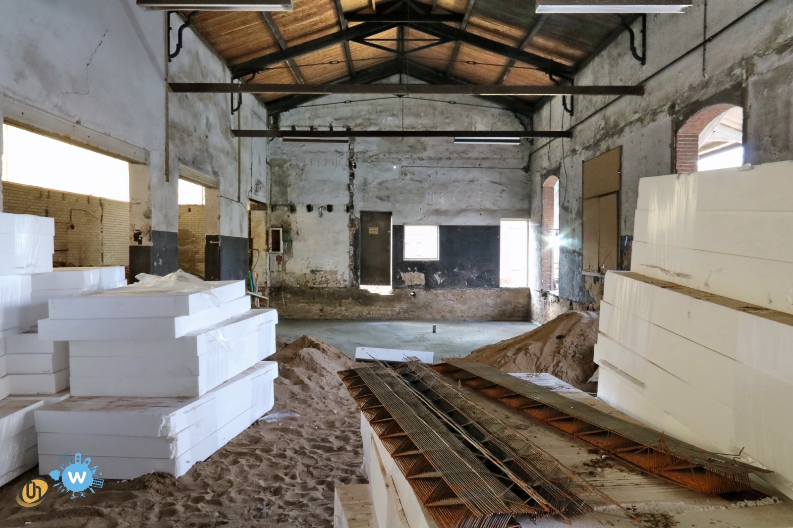 Verbouwing van de oude van Gend en Loos ligt op schema.