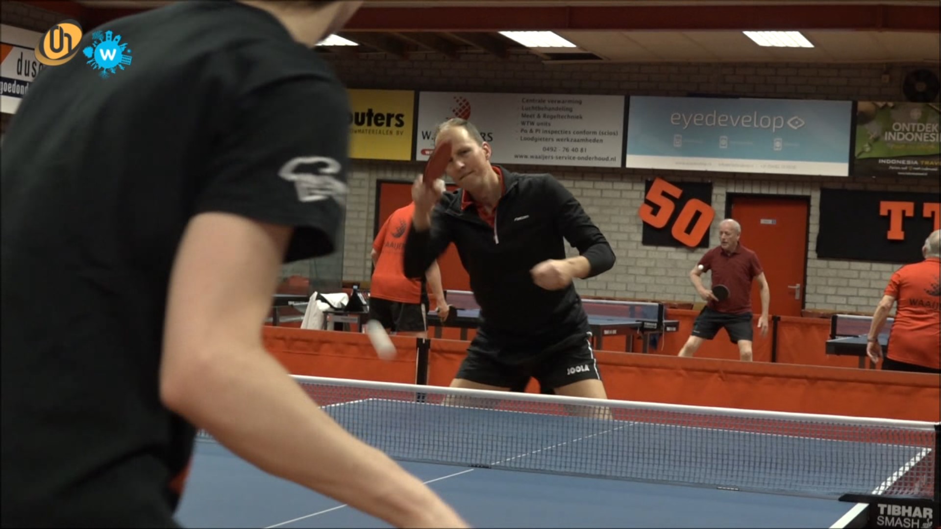 Bettine Vriesekoop opent OldStars Tafeltennis bij TTV Stiphout ...