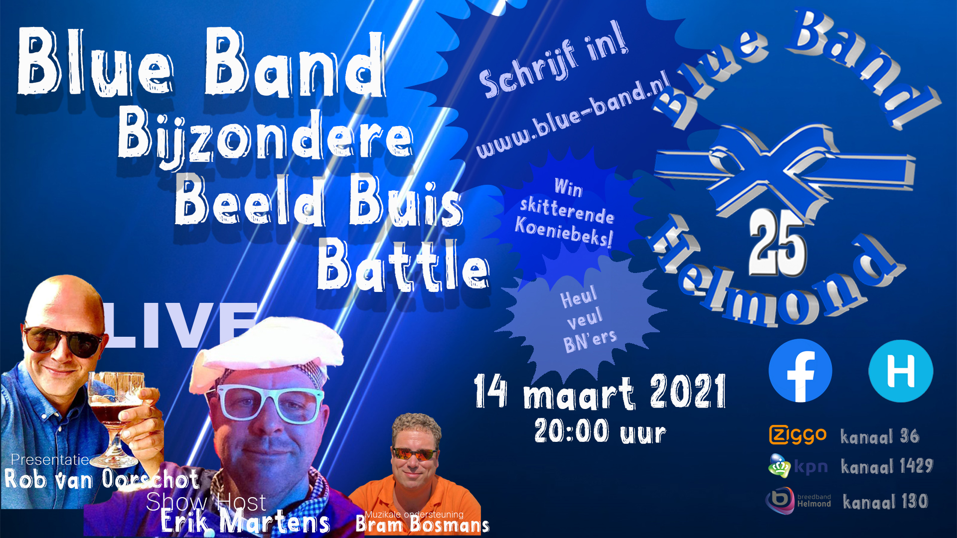 Blue Band Bijzondere Beeld Buis Battle - Ditishelmond.nl