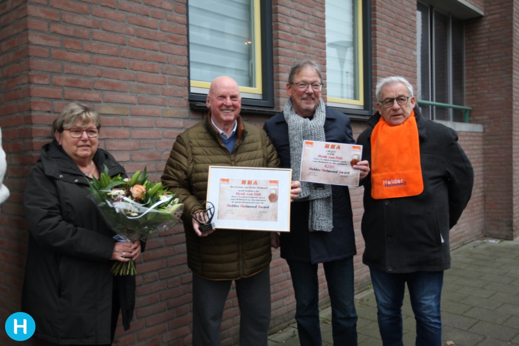 Henk van Dijk ontvangt eerste Helder Helmond Award - Ditishelmond.nl