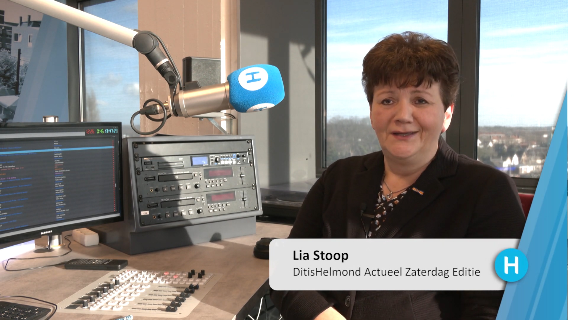 Radiomaker Lia Stoop over Dit is Helmond Actueel Zaterdag Editie ...