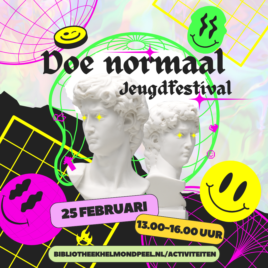 Doe Normaal Jeugdfestival in de bibliotheek Helmond - Ditishelmond.nl