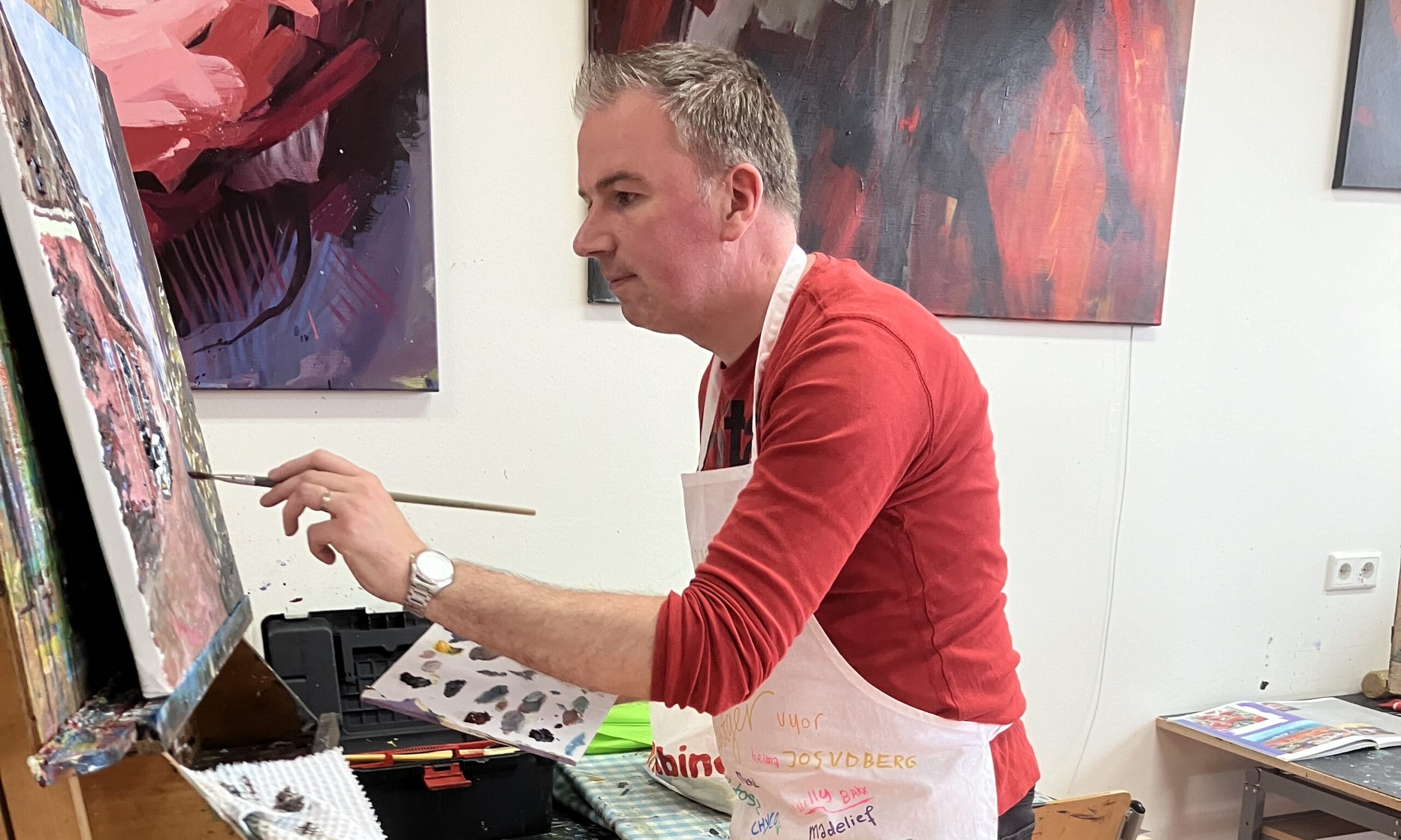 Expositie De Fonkel: 'Tussen Kleur en Lef' met werk van Rutger ...