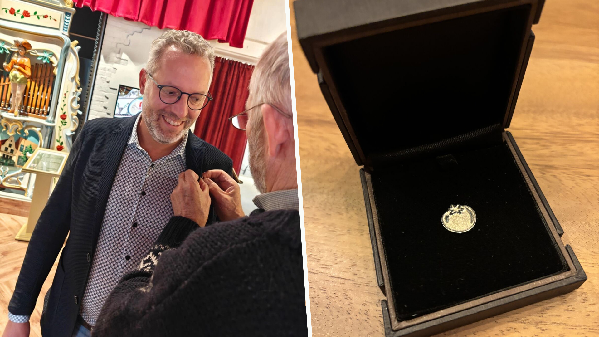 Oud-wethouder Erik de Vries ontvangt Zilveren Tomaat voor inzet SP ...